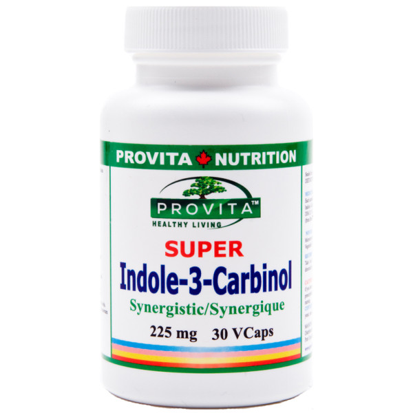 INDOLE-3-CARBINOL - 30 VCaps - Naturaheal.ca